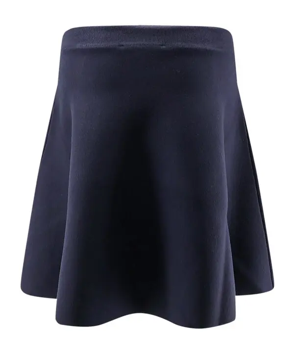 Max Mara Cotton And Viscose Crêpe Miniskirt