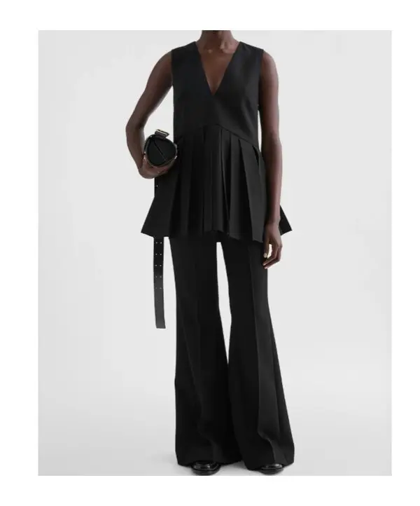 JIL SANDER Wide Leg Trousers