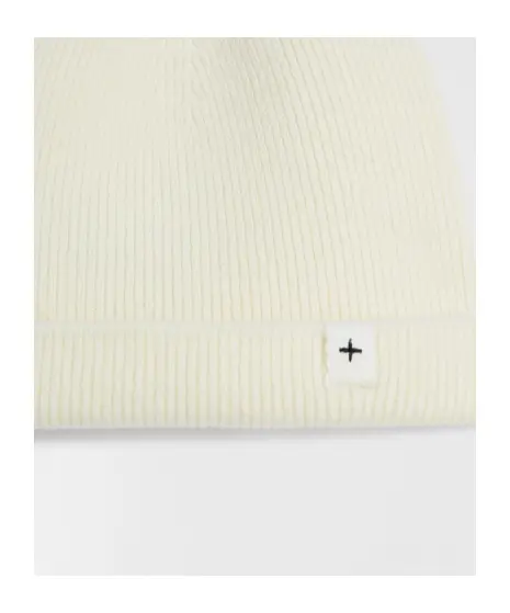 JIL SANDER Ribbed Knit Beanie - Cloud