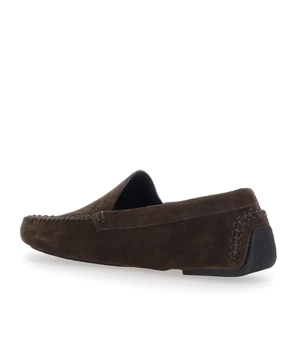 THE ROW Round-toe Slip-on Loafers - Brown