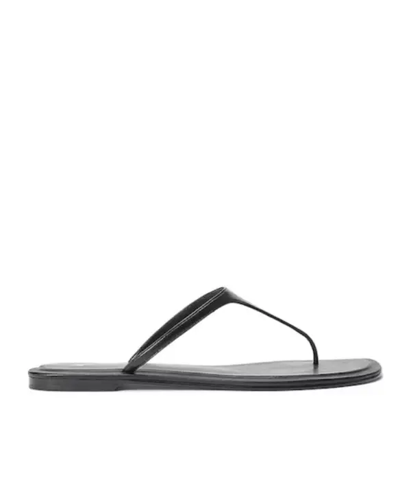 Polo Ralph Lauren Thong Flat Sandals - Black