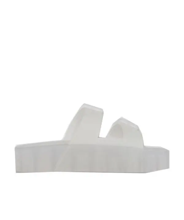 Balenciaga Mallorca Platform Slides - White