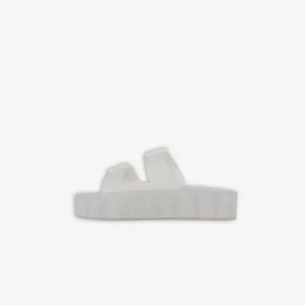 Balenciaga Mallorca Platform Slides - White