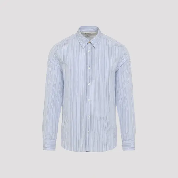 Paul Smith Striped Long-sleeve Shirt - Blue