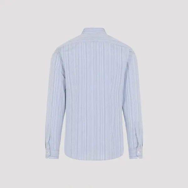 Paul Smith Striped Long-sleeve Shirt - Blue