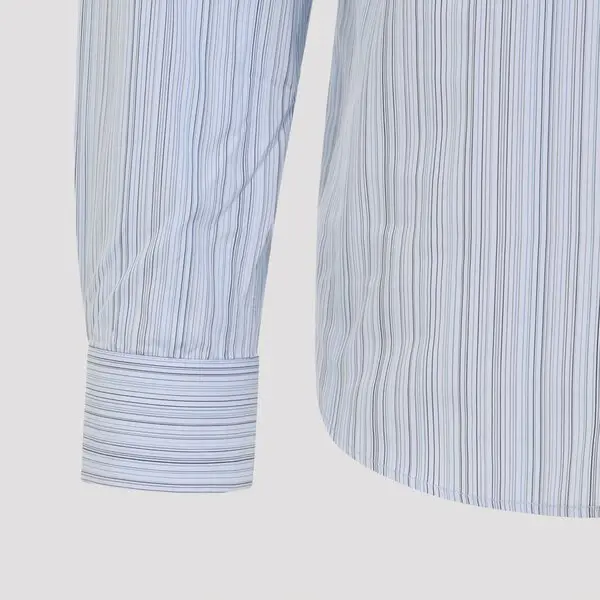 Paul Smith Striped Long-sleeve Shirt - Blue