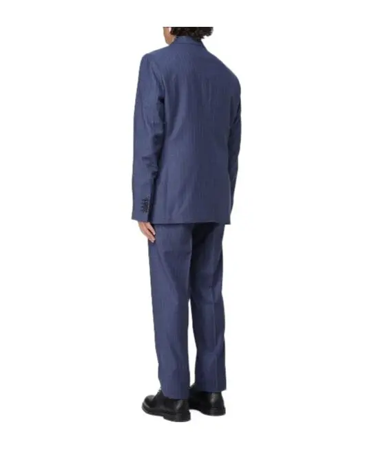 Etro Pinstriped Wool Suit