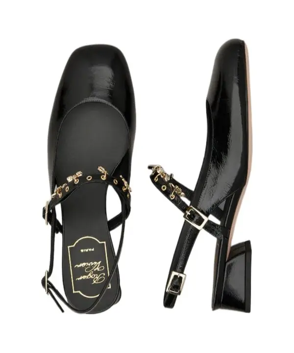 ROGER VIVIER Très Vivier Slingback Mary Janes