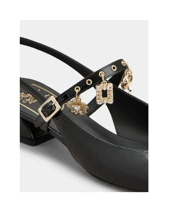 ROGER VIVIER Très Vivier Slingback Mary Janes
