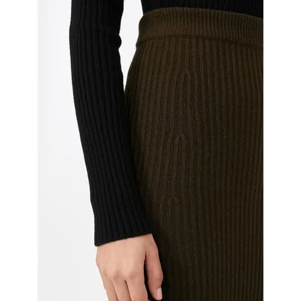 Max Mara Boris Knit Ribbed Maxi Skirt