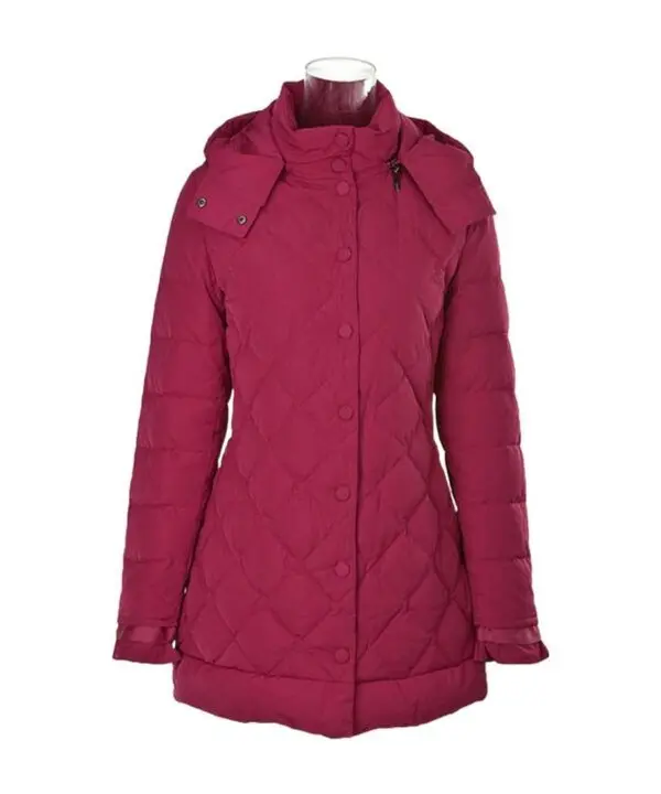 Emporio Armani Quilted Hooded Down Jacket