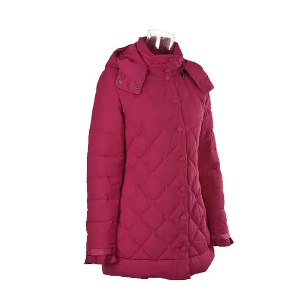 Emporio Armani Quilted Hooded Down Jacket