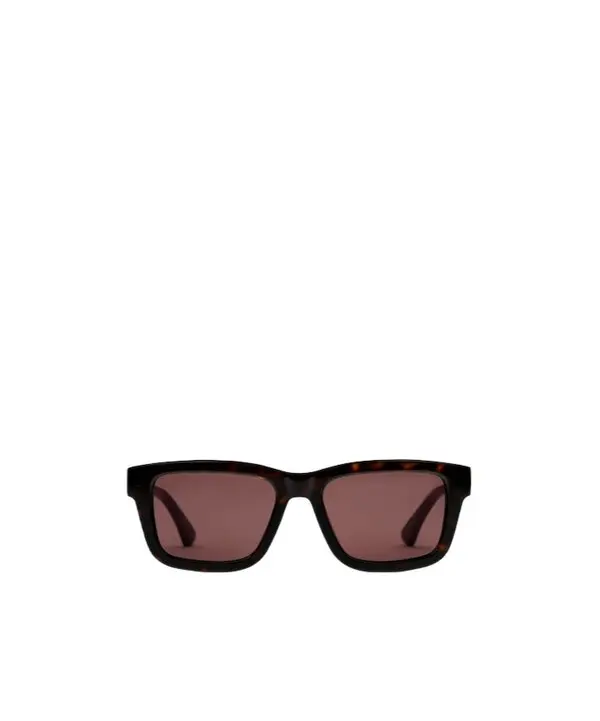 Gucci Rectangular Frame Sunglasses - Brown