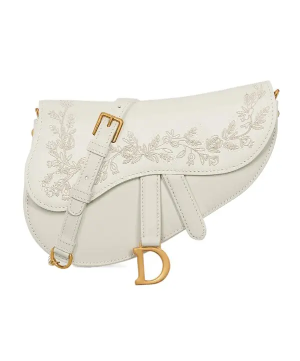 Dior Small Saddle Bag With Chain