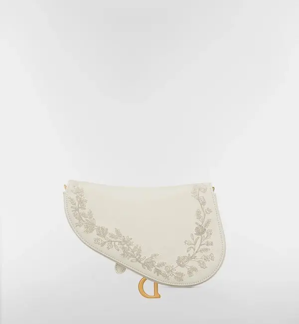 Dior Small Saddle Bag With Chain