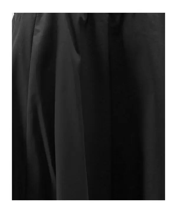 Aspesi Stretch Poplin Pleated Skirt - Black