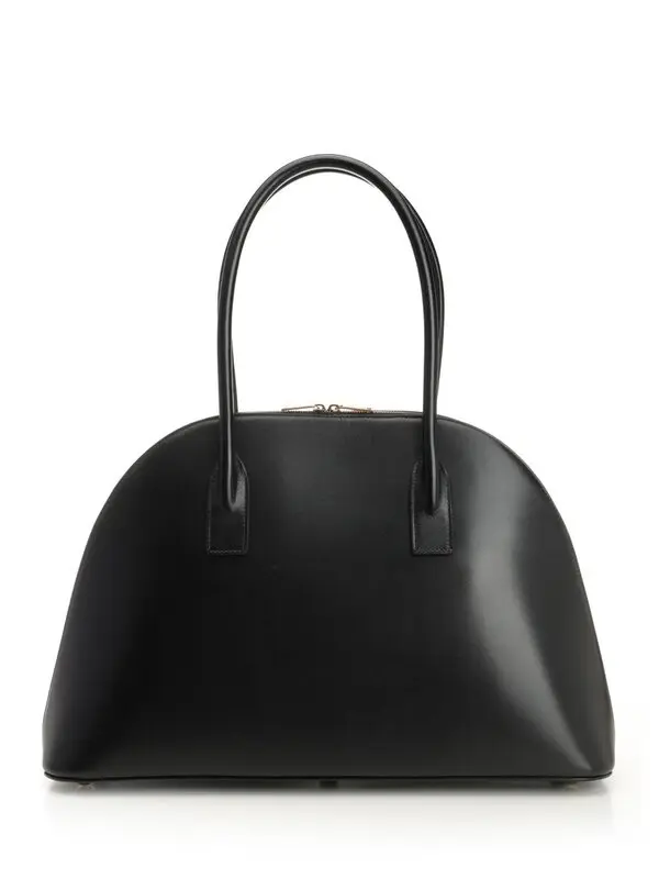 Saint Laurent Leather Bowling Shoulder Bag