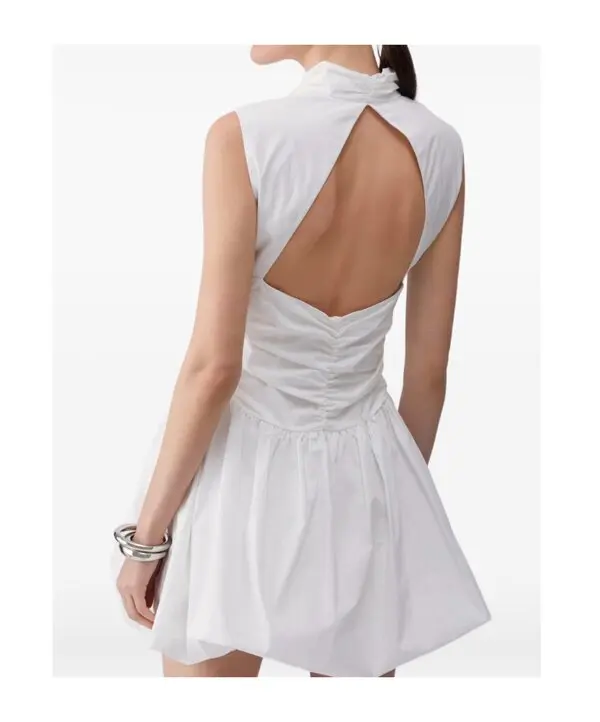 Liu Jo Sleeveless Open Back Dress - White