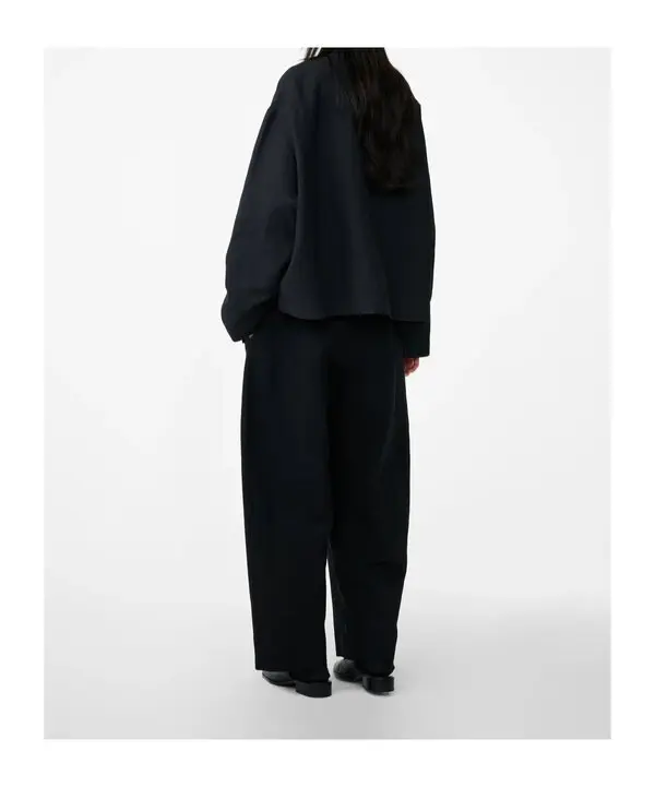 Studio Nicholson Minos Pleated Trousers - Black