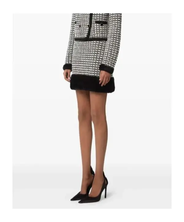 Nina Ricci Jacquard Mini Skirt