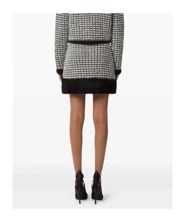 Nina Ricci Jacquard Mini Skirt