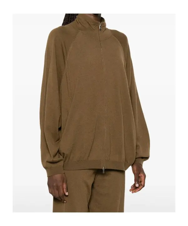 THE FRANKIE SHOP Long-sleeved Zip-up Jacket