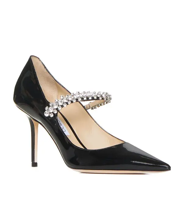 JIMMY CHOO Embellished Pointed-toe Pumps