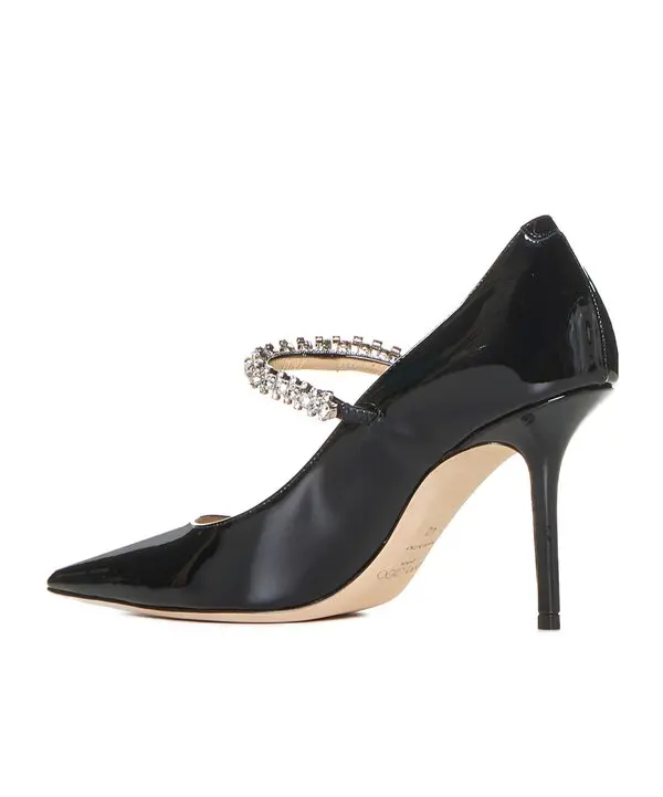 JIMMY CHOO Embellished Pointed-toe Pumps