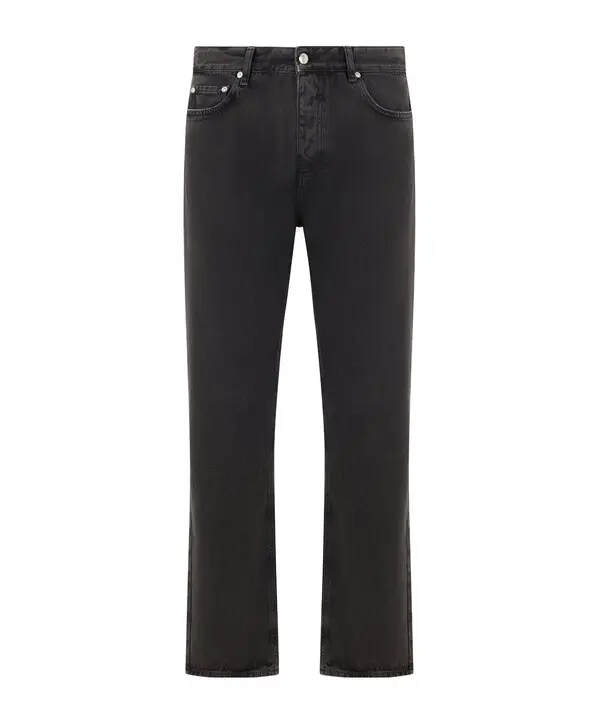 ICON DENIM LOS ANGELES Straight-leg Jeans - Black