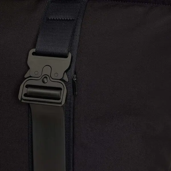Y3 Top Handle Shopper Bag With Metallic Buckle - Black