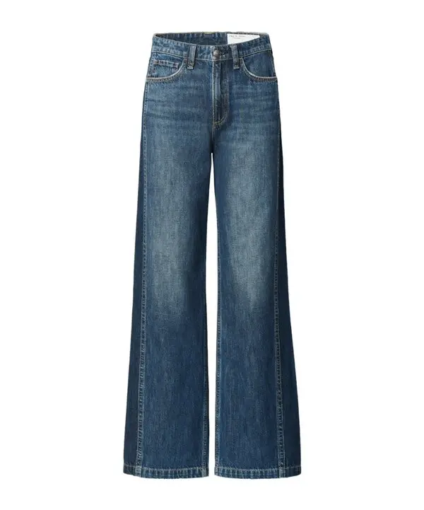 Rag & Bone Rag Bone High-rise Wide-leg Jeans - No