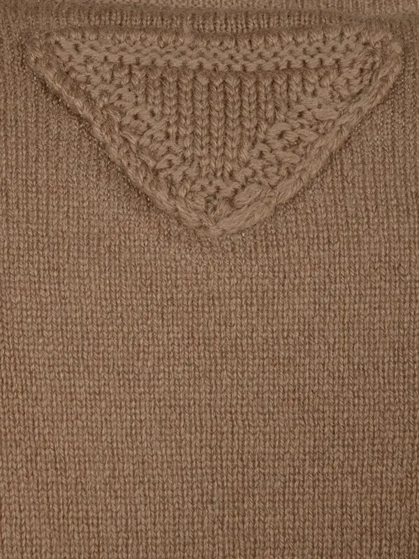 Prada Long-sleeved V-neck Sweater