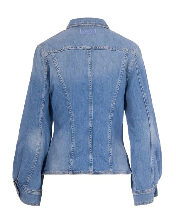 Liu Jo Long Sleeve Buttoned Denim Jacket
