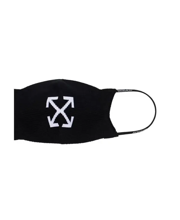Off-White Jacquard Arrows Motif Face Mask
