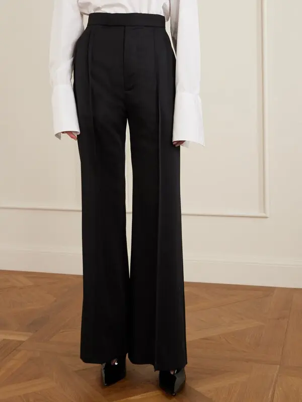 VIVIENNE WESTWOOD Pleated Flared Trousers