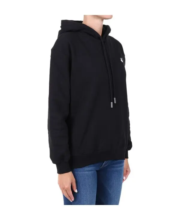 Off-White Floral Arrows Hoodie - Black