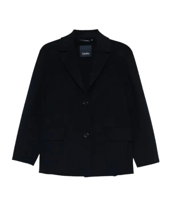 Max Mara Melfi Single-breasted Blazer - Black