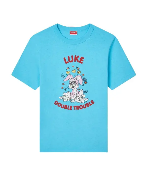 Kenzo Cartoon' Slim T-shirt In Cotton