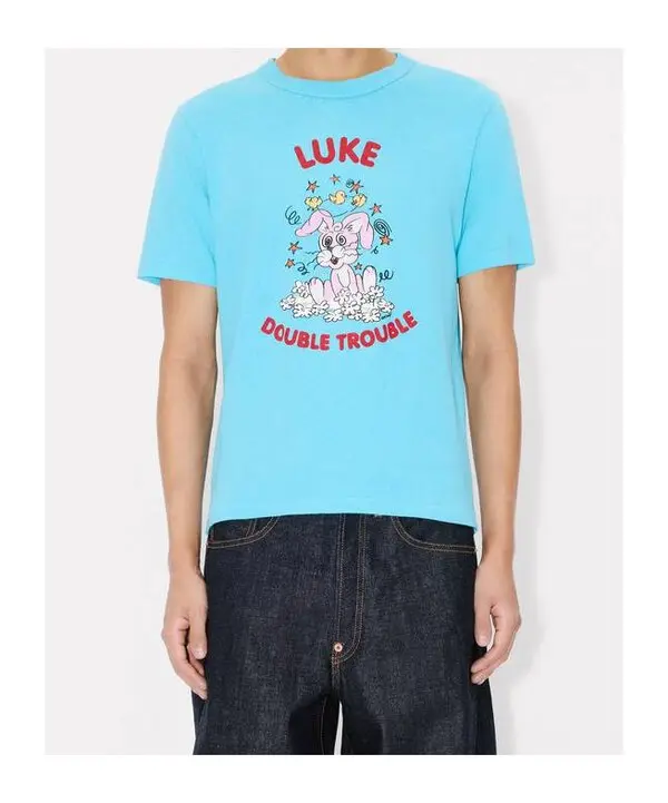 Kenzo Cartoon' Slim T-shirt In Cotton