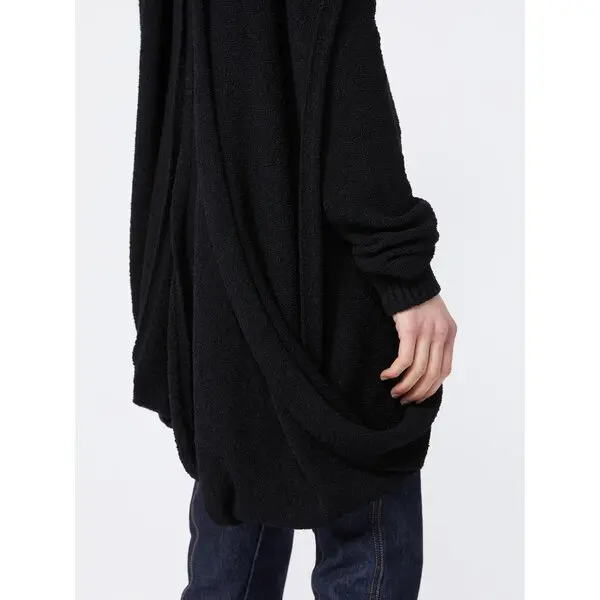 Sportmax High-neck Knitted Jumper With Front Slit