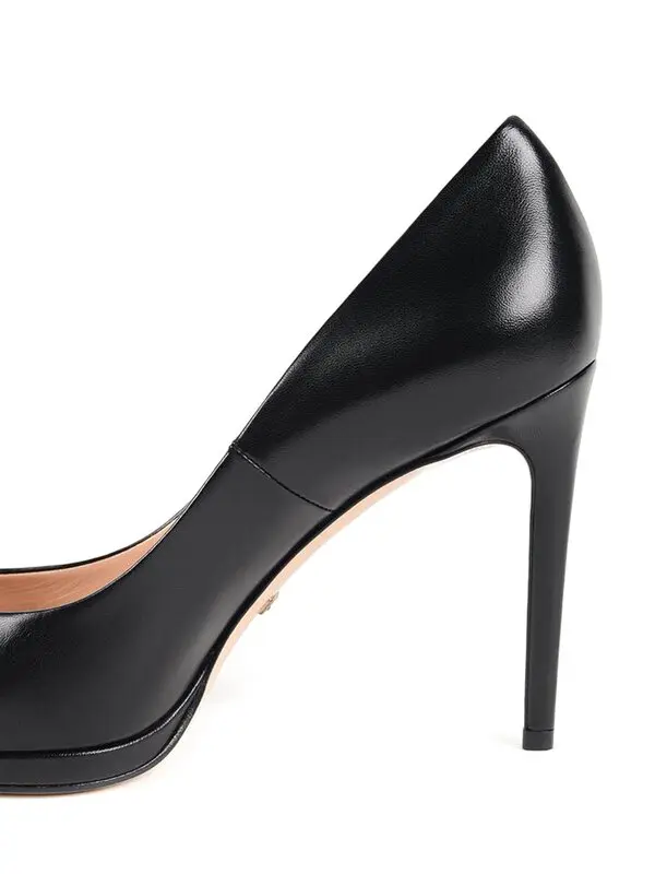 Gucci Horsebit Detail High Heel Pumps - Black