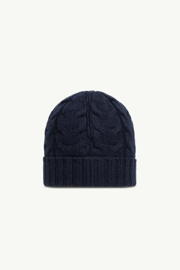 Moncler Logo Patch Beanie