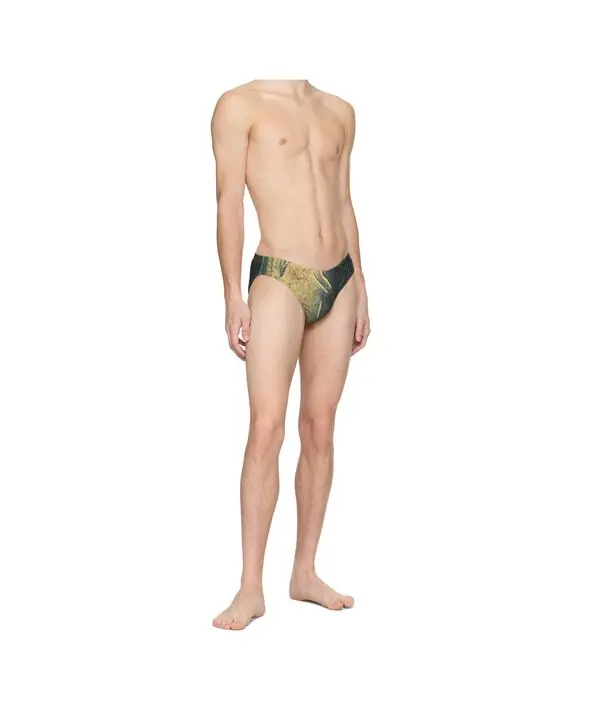 JEAN PAUL GAULTIER Graphic Print Swim Briefs