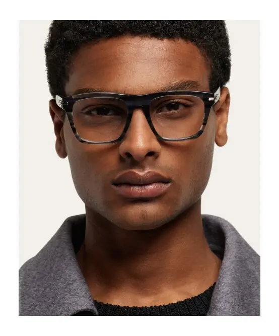 FERRAGAMO Rectangle Full Rim Eyeglasses