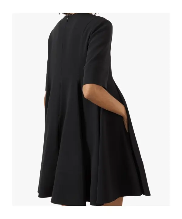 Chloé Short Sleeve Crewneck Dress