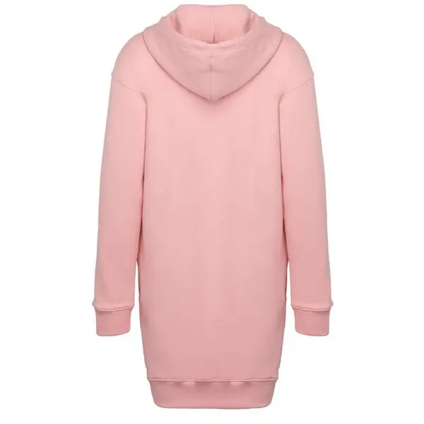 Moschino Detailed Hooded Dress - Pink