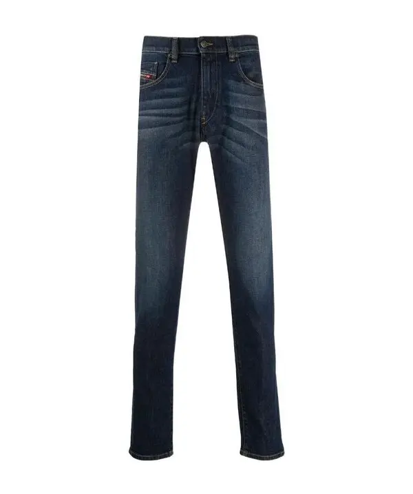 DIESEL® D-strukt Slim-fit Jeans - Black