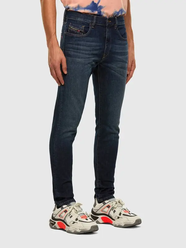 DIESEL® D-strukt Slim-fit Jeans - Black