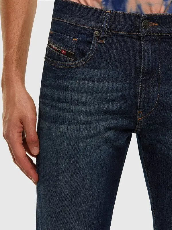 DIESEL® D-strukt Slim-fit Jeans - Black