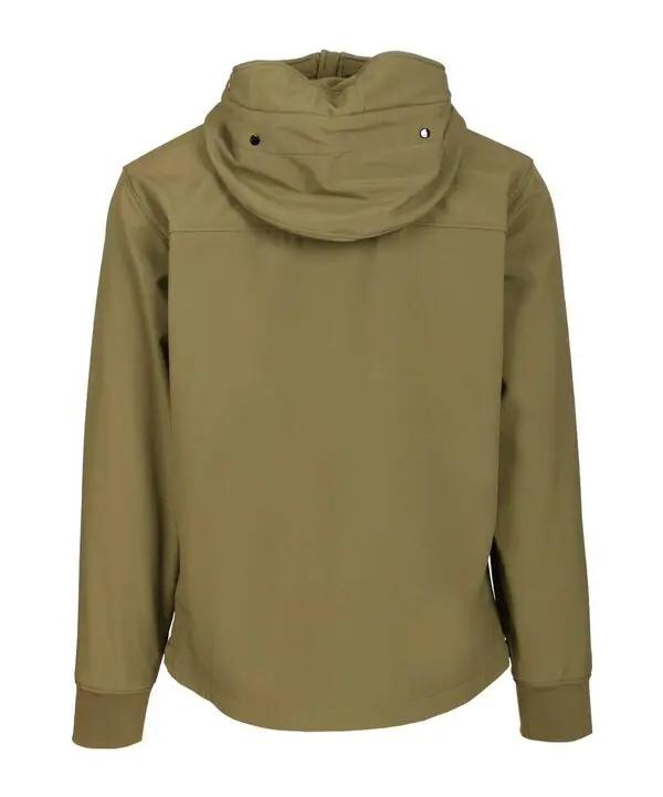 C.P. COMPANY Goggle Hooded Jacket - Green